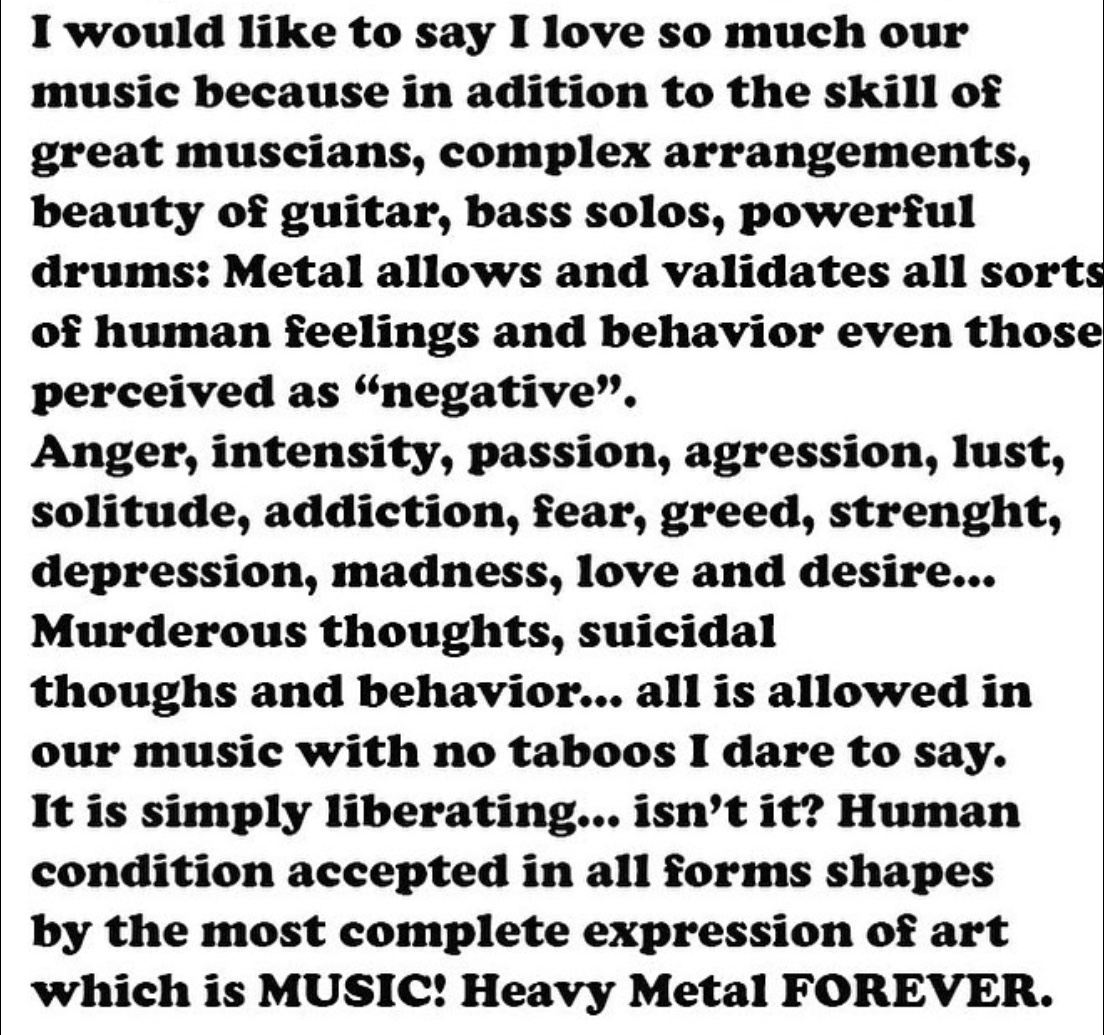 Origins of Heavy Metal – Heavy Metal Forever